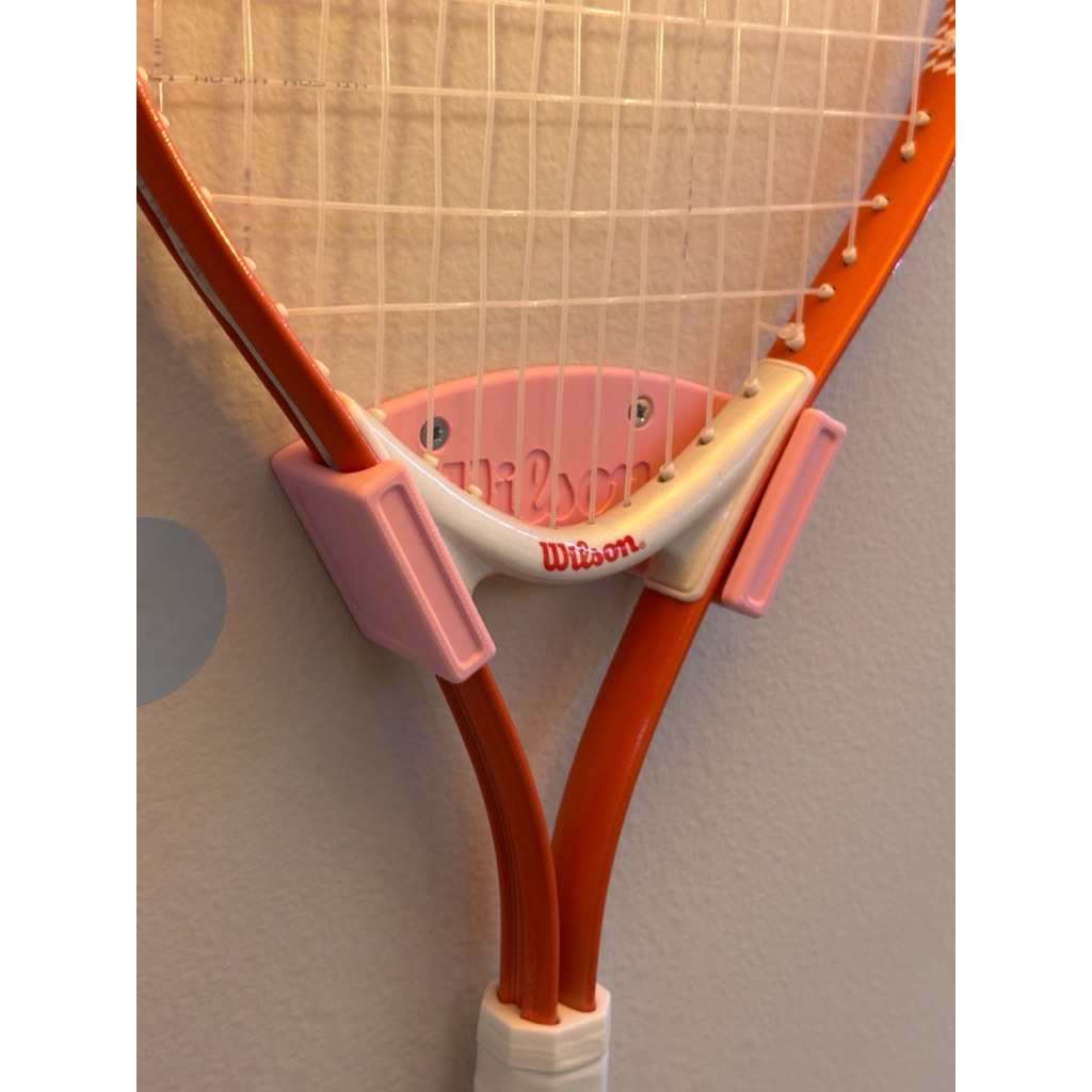 Jual Tennis Padel racket holder | Tennis Racket wall hanging | Tennis ...