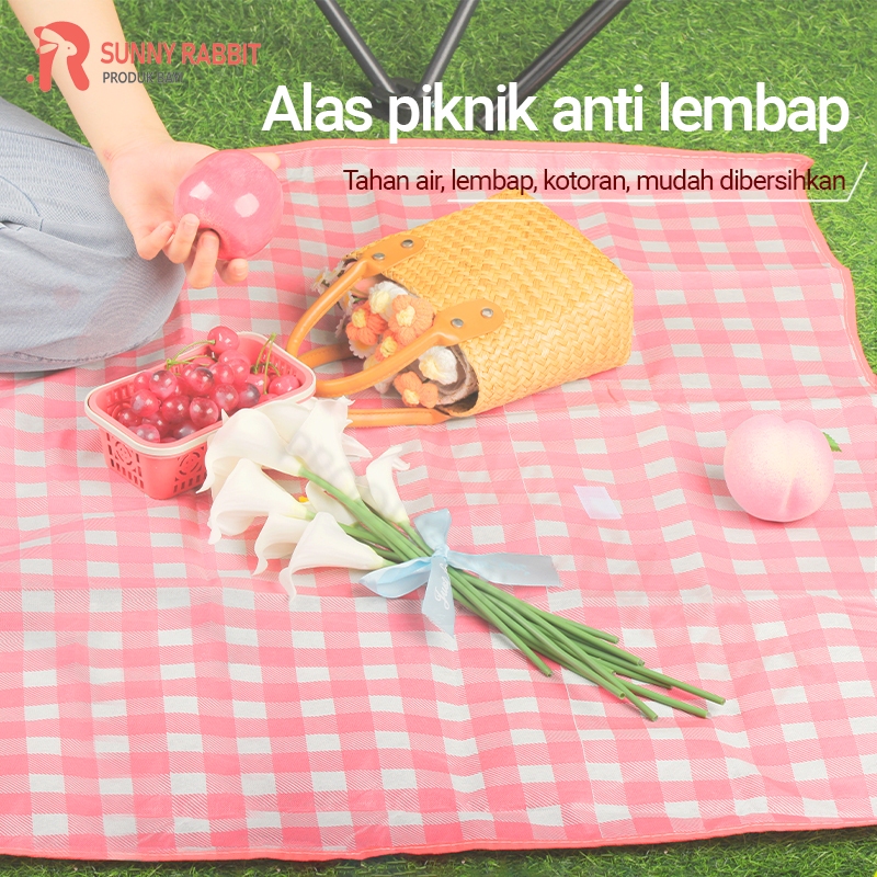 Jual Tikar Piknik Kain Kotak Aesthetic, Tikar Portabel Alas Foto ...