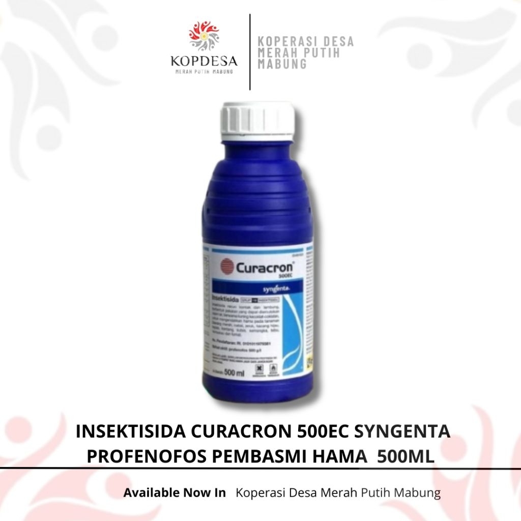 Jual Insektisida Curacron 500EC Syngenta Profenofos Pembasmi Hama 500ML ...