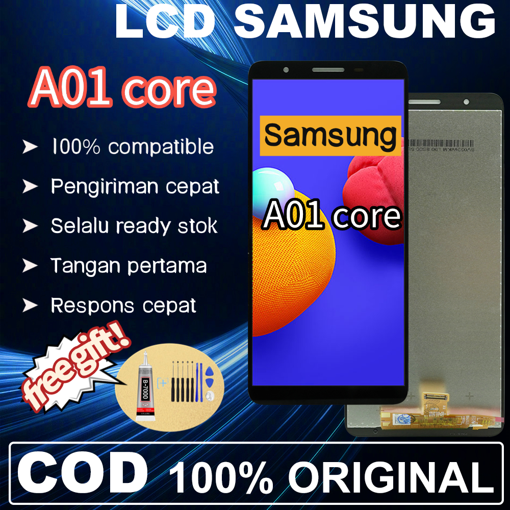 Jual LCD SAMSUNG GALAXY A01 CORE LCD TOUCHSCREEN Fullset Layar HP ...