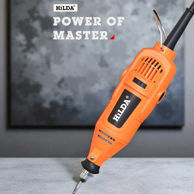 Jual Gerinda Mini/Rotary Tool HILDA MD200 30.000 RPM 200W – Alat Ukir ...