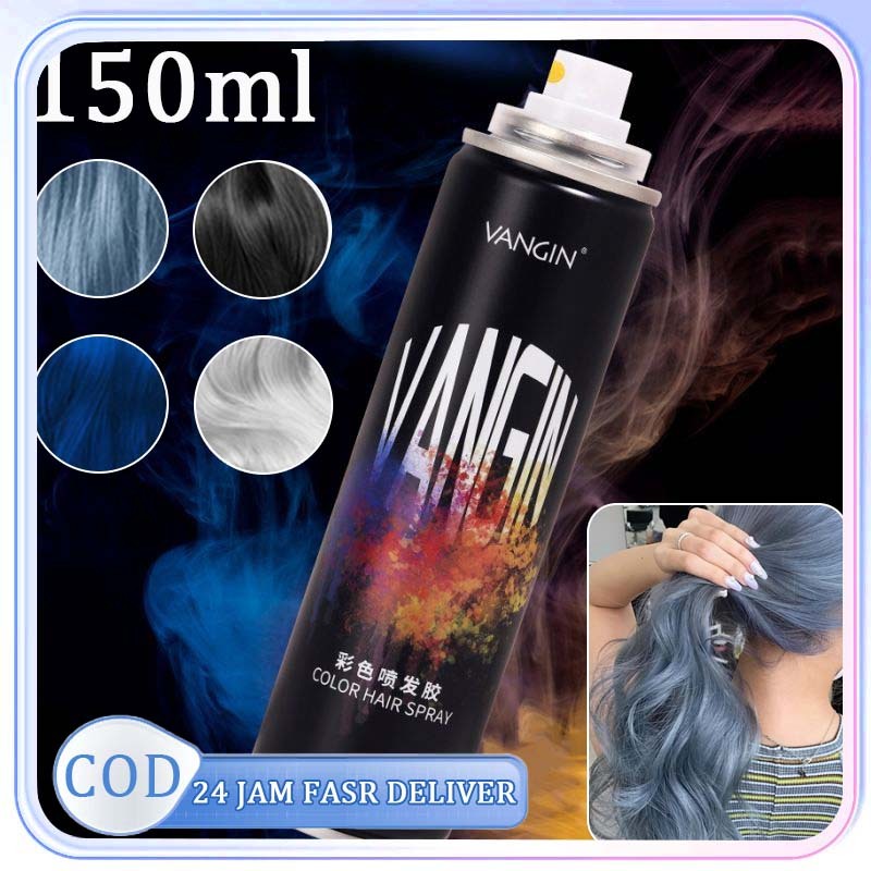Jual Cat Rambut Semprot Sementara Cat Semprot Rambut Non Permanen Hair ...