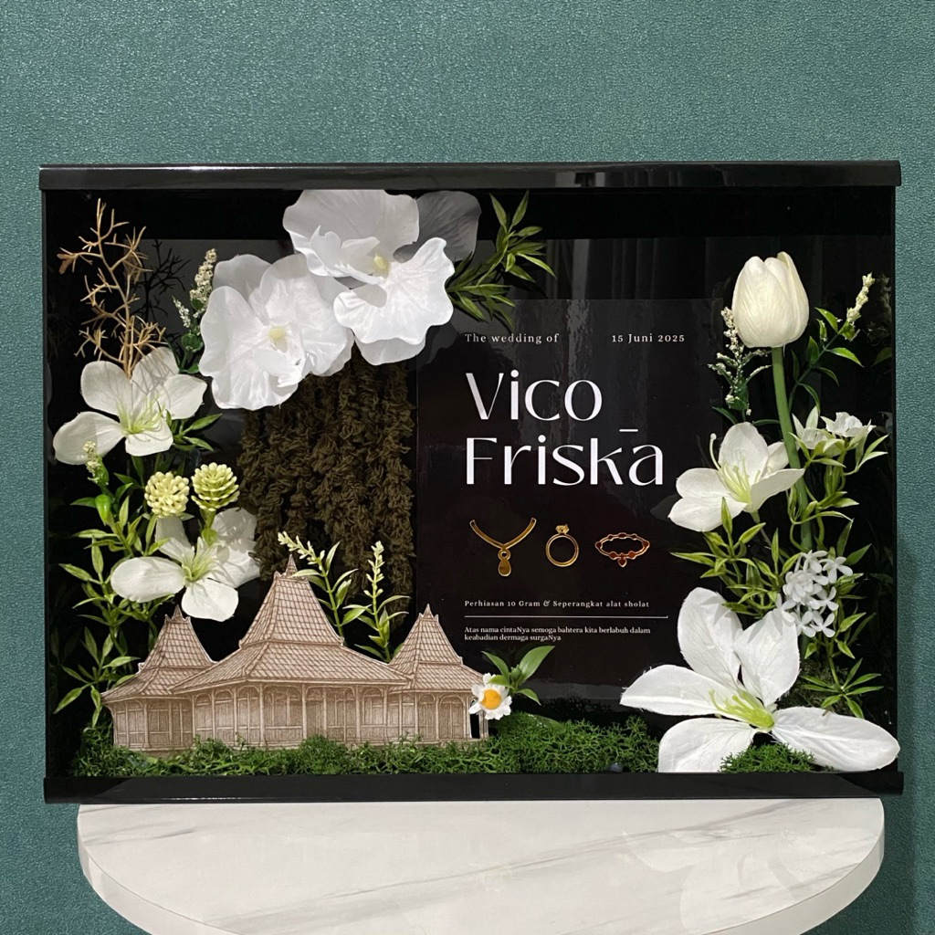 Jual Custom Mahar Etnic aesthetic mahar pernikahan custom mahar ...