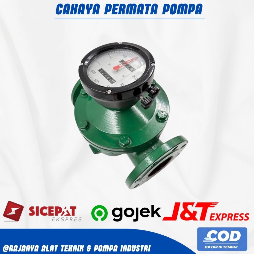 Jual Flowmeter OGM Minyak DN80 Flow Meter Solar Flange 3”Inch Meteran ...