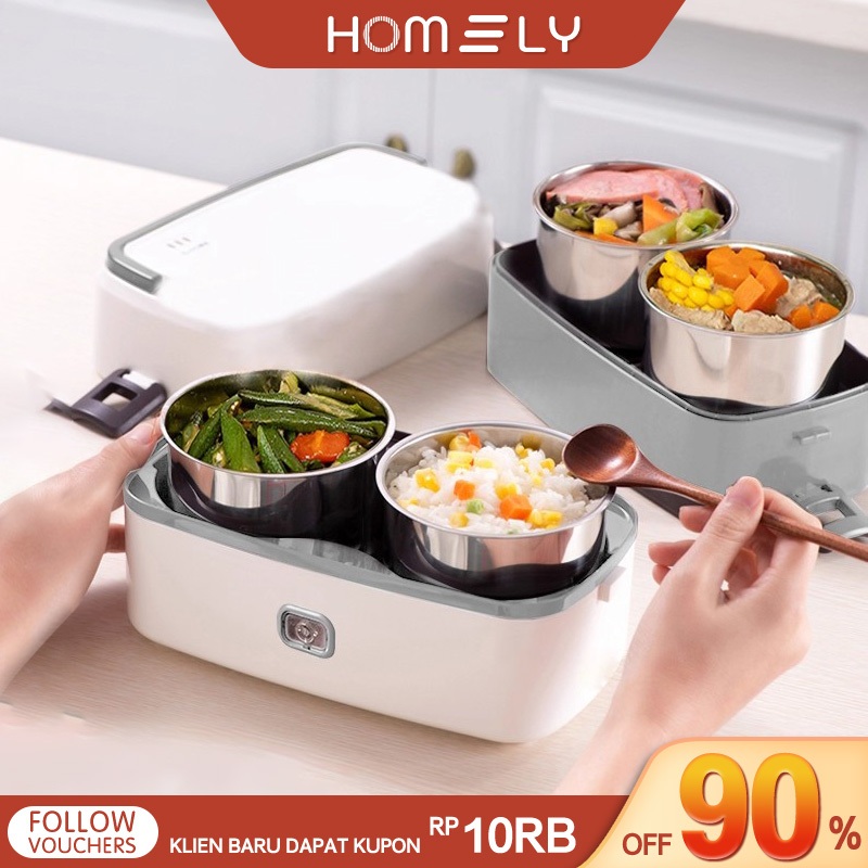 Jual Electric Lunch Box 1 Layer/ 2 Layer Rebus Telur & Kotak Bekal ...