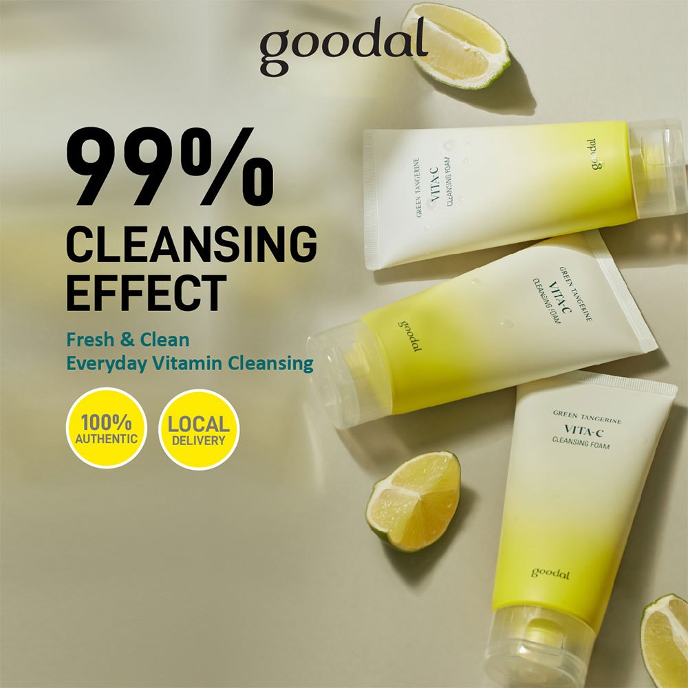 Jual Goodal Green Tangerine Vita C Cleansing Foam 150ml | Shopee Indonesia