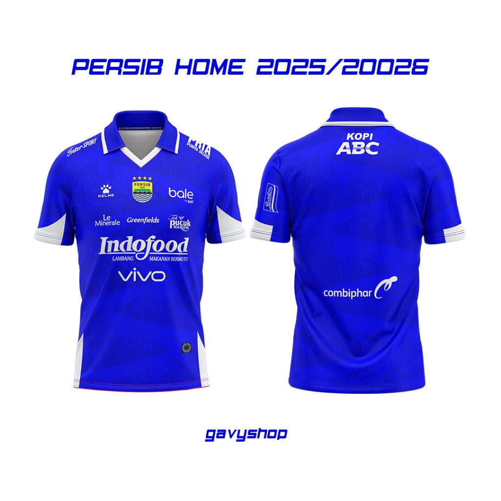 Jual Jersey Persib Home Terbaru 2025/2026 | Shopee Indonesia