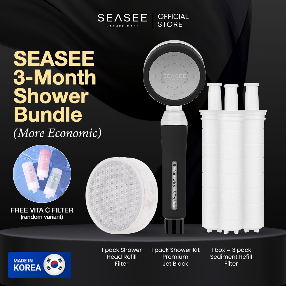 Jual [Full] SEASEE 3-Month Premium Shower Bundle (More Economic ...