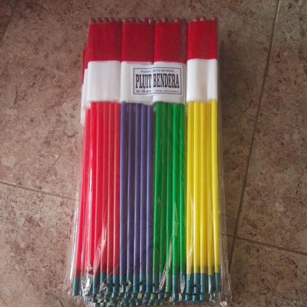Jual bendera merah putih stik Pluit 1pak isi 20pcs | Shopee Indonesia