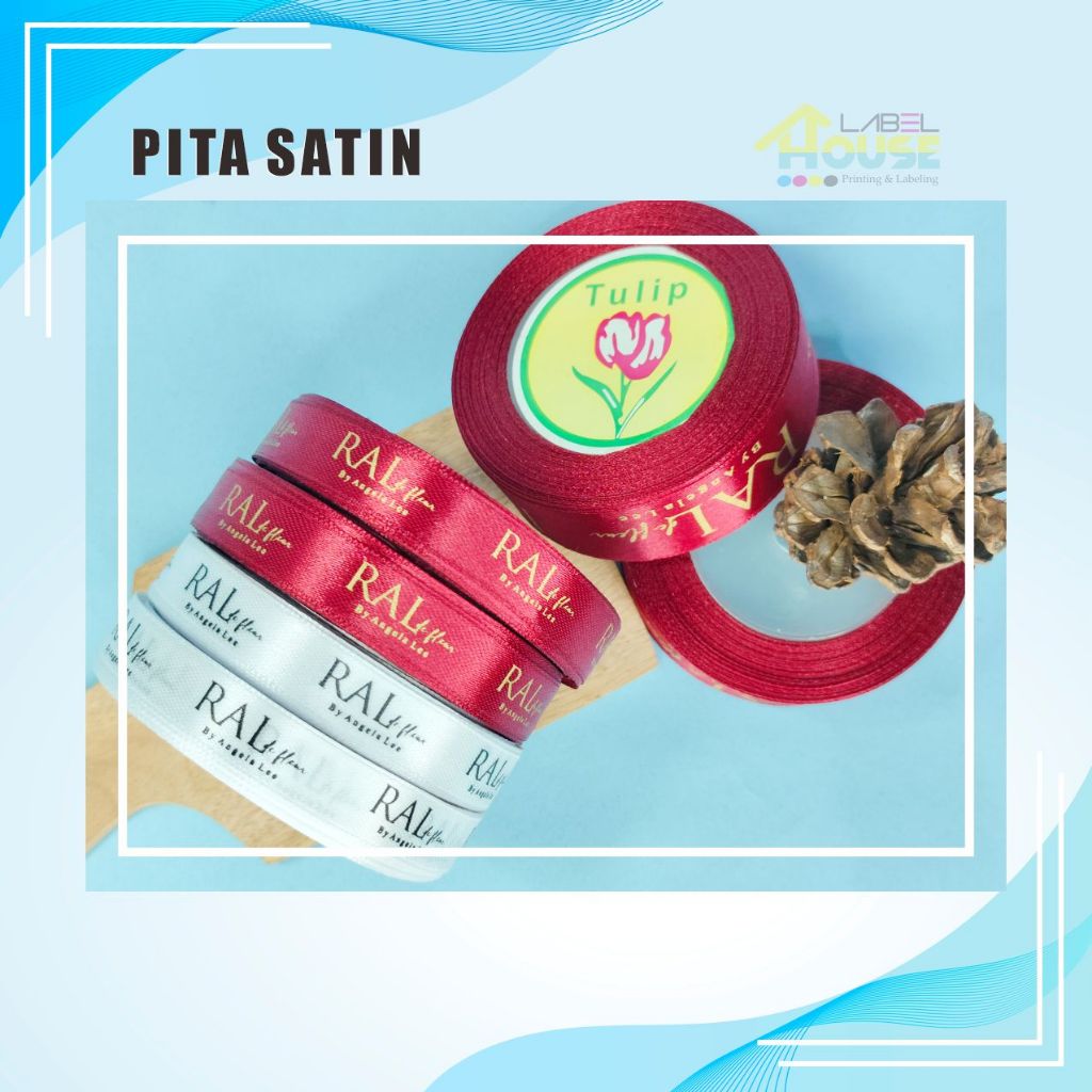Jual Pita Souvenir, Pita Kado, Pita Hampers, Label Pita Saten, Pita ...