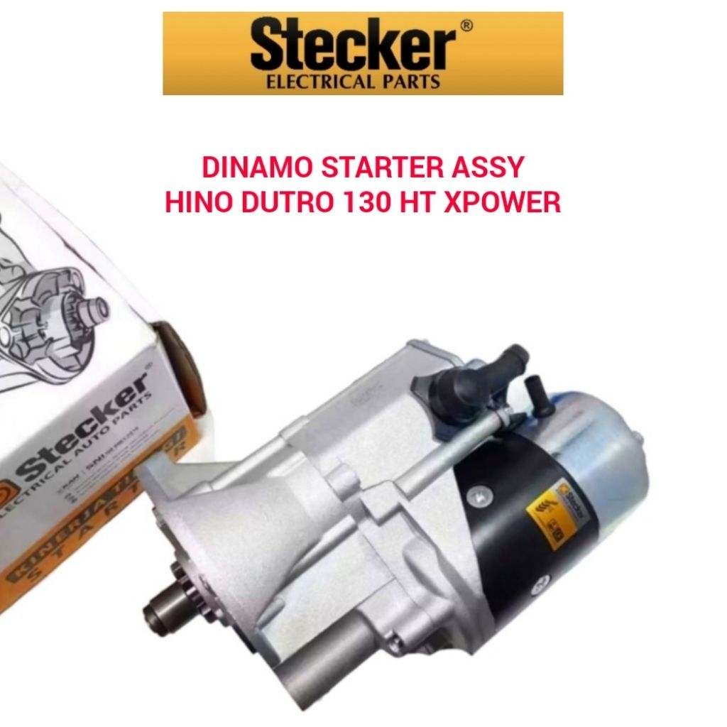 Jual Dinamo Stater Starter Assy Hino Dutro HT 130 HT Dutro 130HT Xpower ...