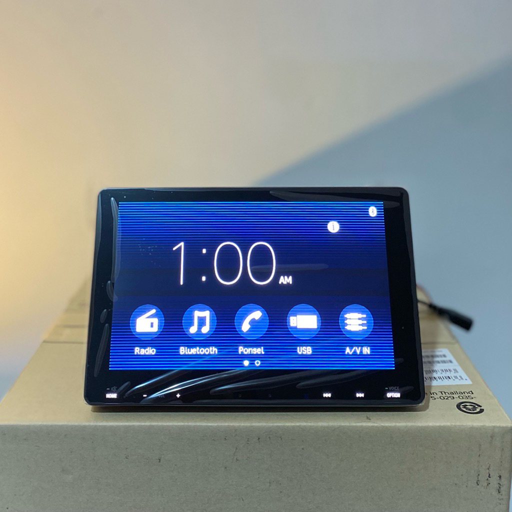 Jual Head Unit Merk sony ukuran 9 inch original xpander apple carplay ...