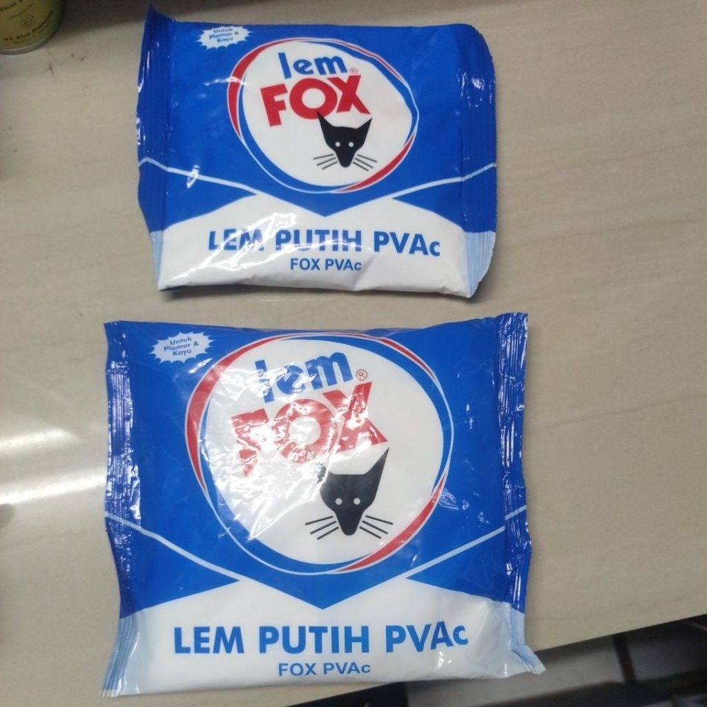 Jual Lem Putih FOX REFill Pvac 350 600 Gram / 1 Bungkus | Shopee Indonesia