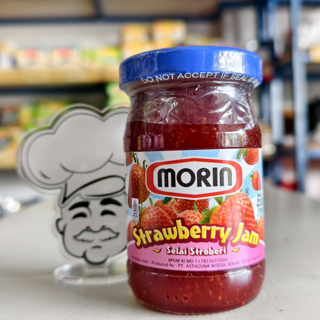 Jual Morin Strawberry Spread 170Gr / Selai Morin Stroberi / Selai Roti ...