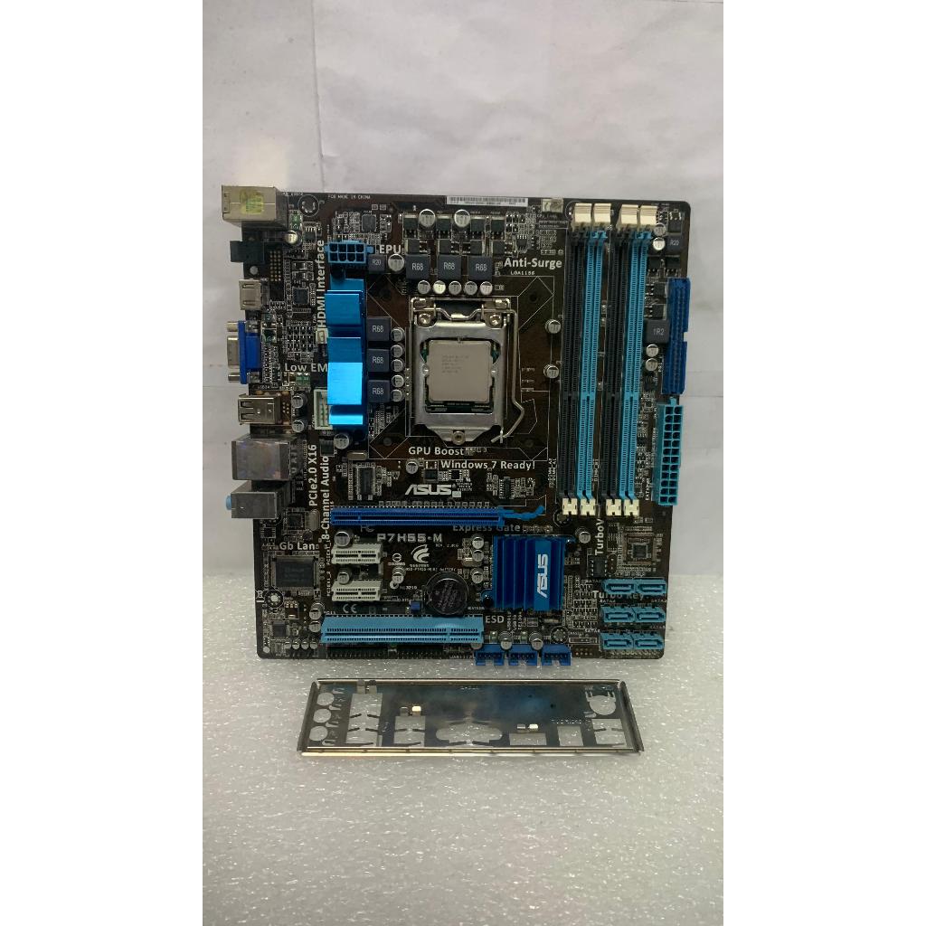 Jual Mobo / Mainboard H55 ASUS + Processor i5 760 tanpa fan socket 1156 ...