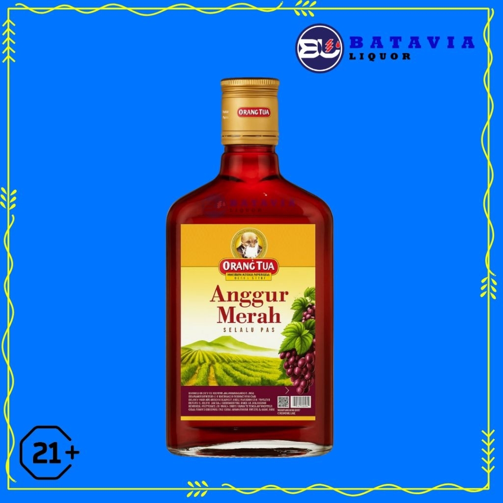 Jual Anggur Merah Orang Tua Gold 250ml | Shopee Indonesia