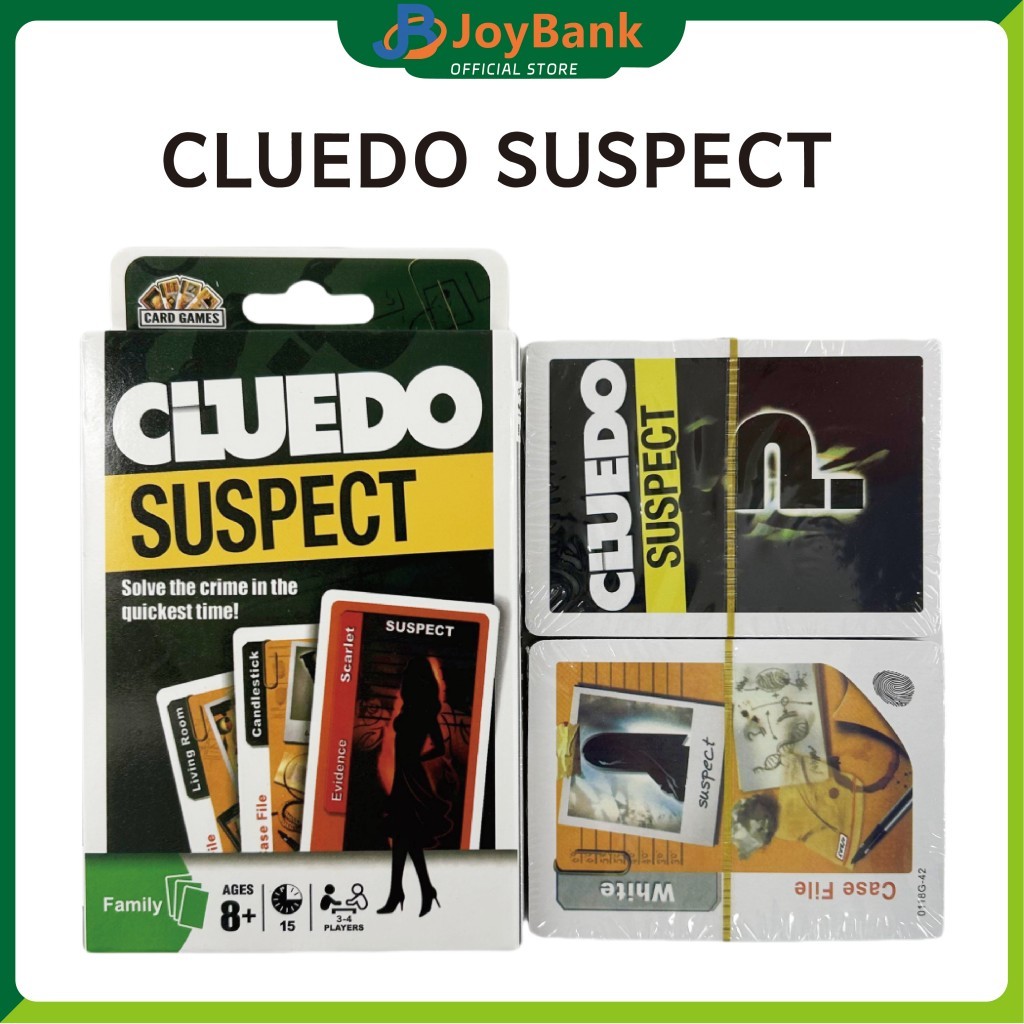 Jual Cluedo Detective Card Game - Mainan Edukasi Asah Otak Misteri ...