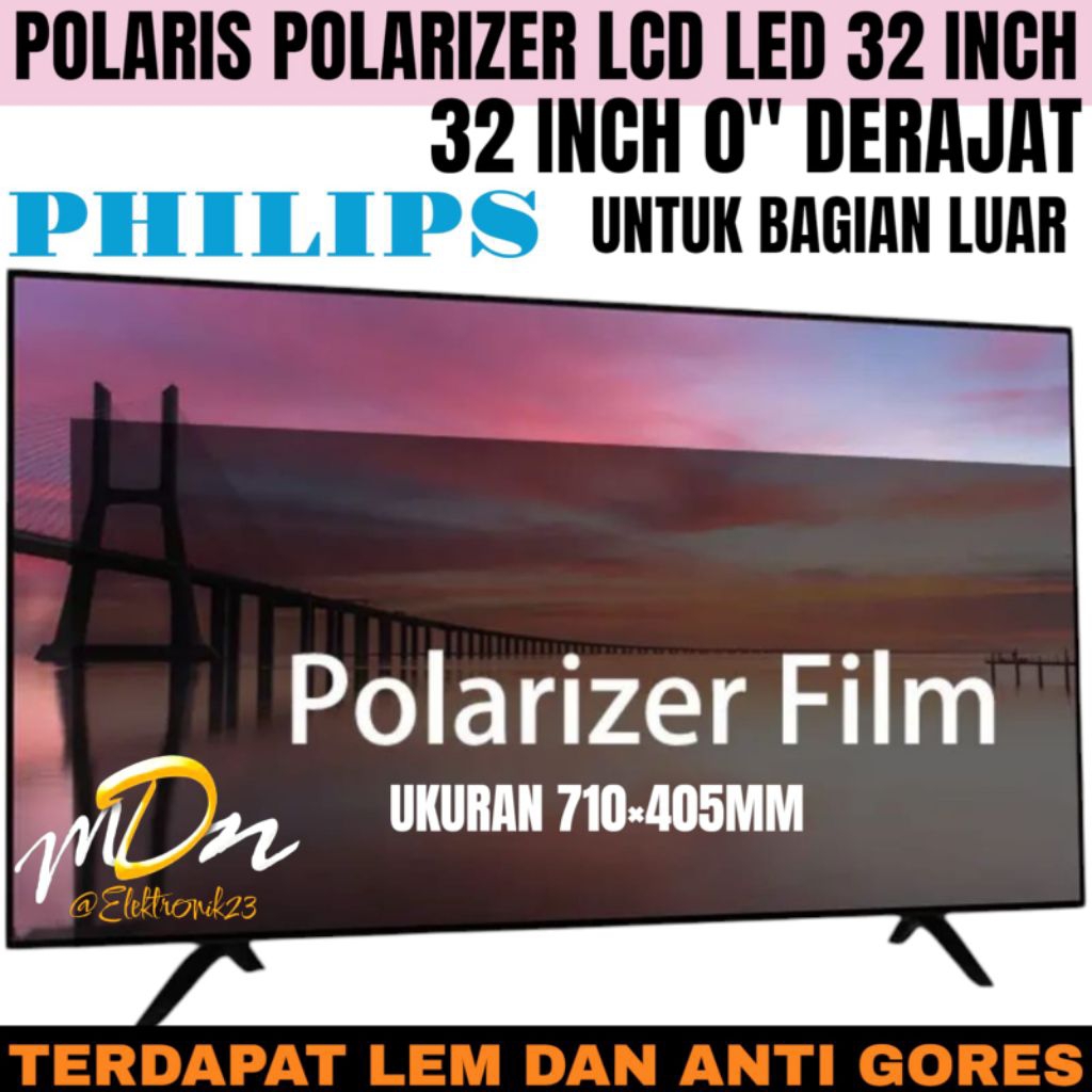 Jual POLARIS POLARIZER LCD LED 32 INCH 0" DERAJAT KHUSUS UNTUK MERK ...