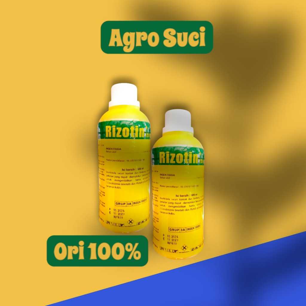 Jual INSEKTISIDA RIZOTIN 100EC - 500ml | Shopee Indonesia