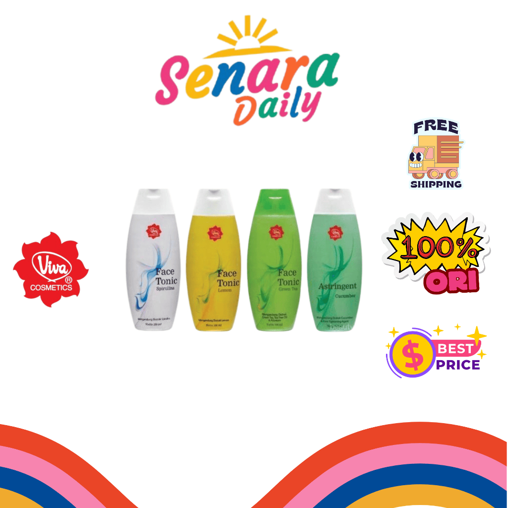 Jual SENARA (2 Lebih Hemat) Viva Face Tonic | Murah Nyaman dan Ringan ...