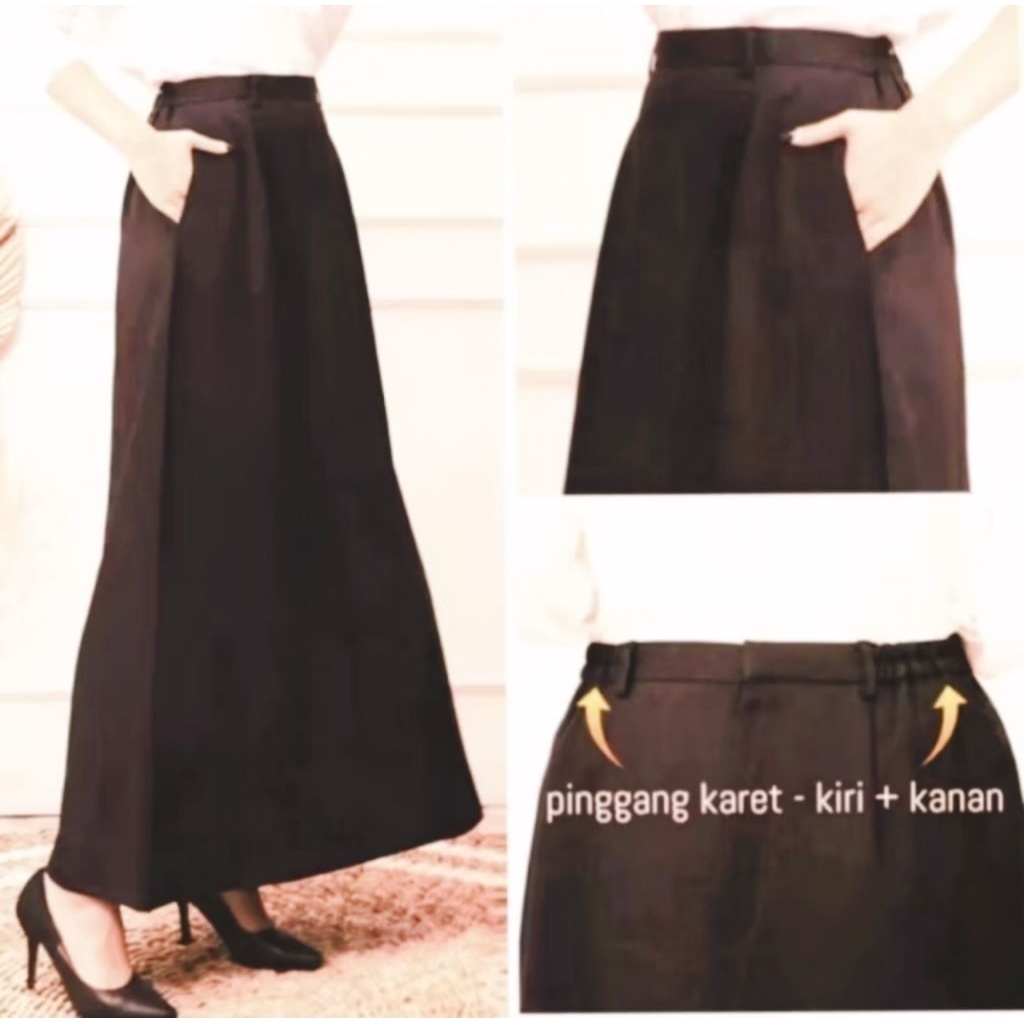 Jual ROK COKLAT TUA PRAMUKA MODEL A LINE PINGGANG RESLETING/ SERAGAM ...