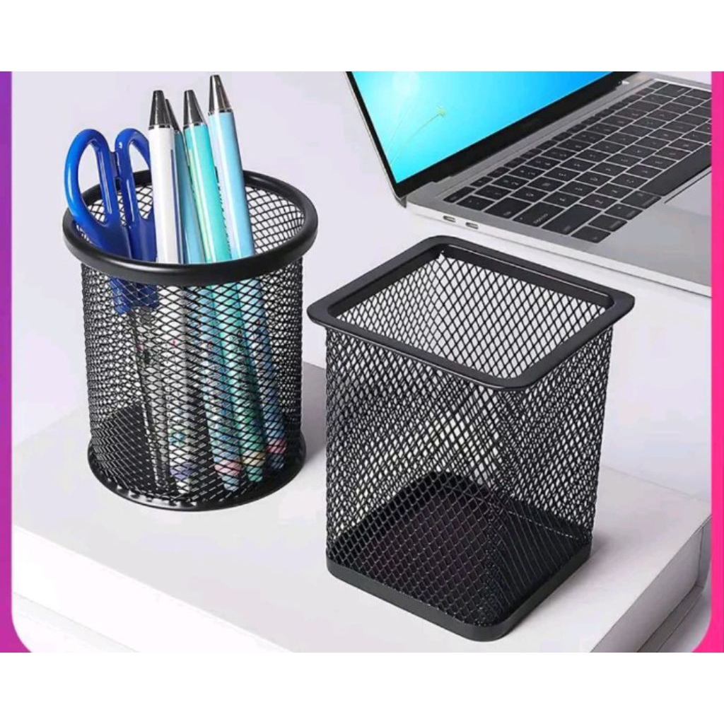 Jual Cod Gs11 Tempat Pena Besi Jaring Pulpen Kotak Pena Peralatan ...