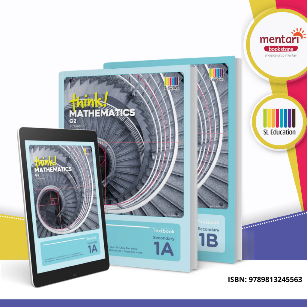 Jual Think! Mathematics Lower Secondary (NA) Normal Academic 2nd ...