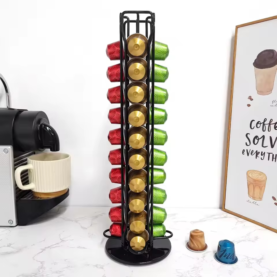 Jual 40 Capsul Tempat Kapsul Kopi / Rak Holder Nespresso Nestle Coffee ...