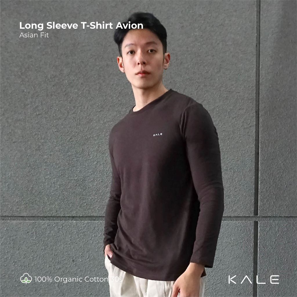 Jual KALE Avion T-shirt Organic Cotton 30s Asian Fit | Shopee Indonesia