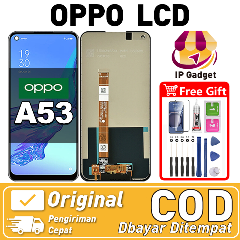 Jual ORI FOR LCD OPPO A53 Fullset Original LCD HP OPPO A53 Asli ...