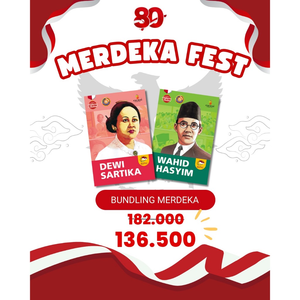 Jual [Erlangga Official] Merdeka Fest Bundling Buku Tokoh Sejarah ...