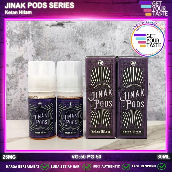 Jual Liquid Jinak Pods Ketan Hitam Salt Nic 30ML By Koko Sarang x ...