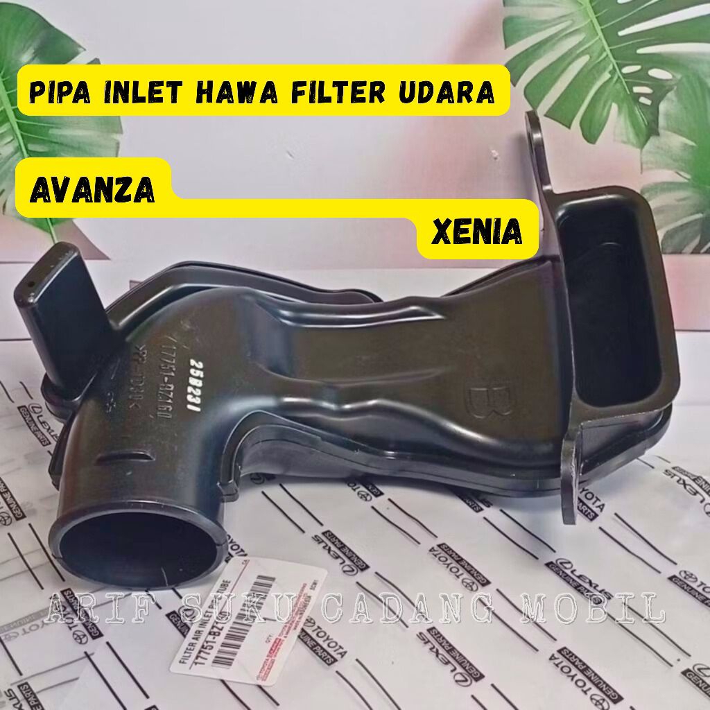 Jual Pipa Inlet Hawa Filter Udara Avanza Xenia 2022 Original 17751 ...