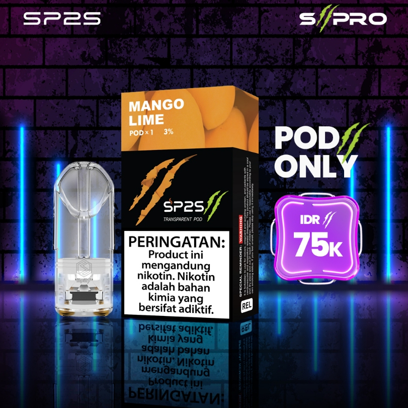 Jual SP2S II PODS CARTRIDGE (MANGO LIME) | Shopee Indonesia