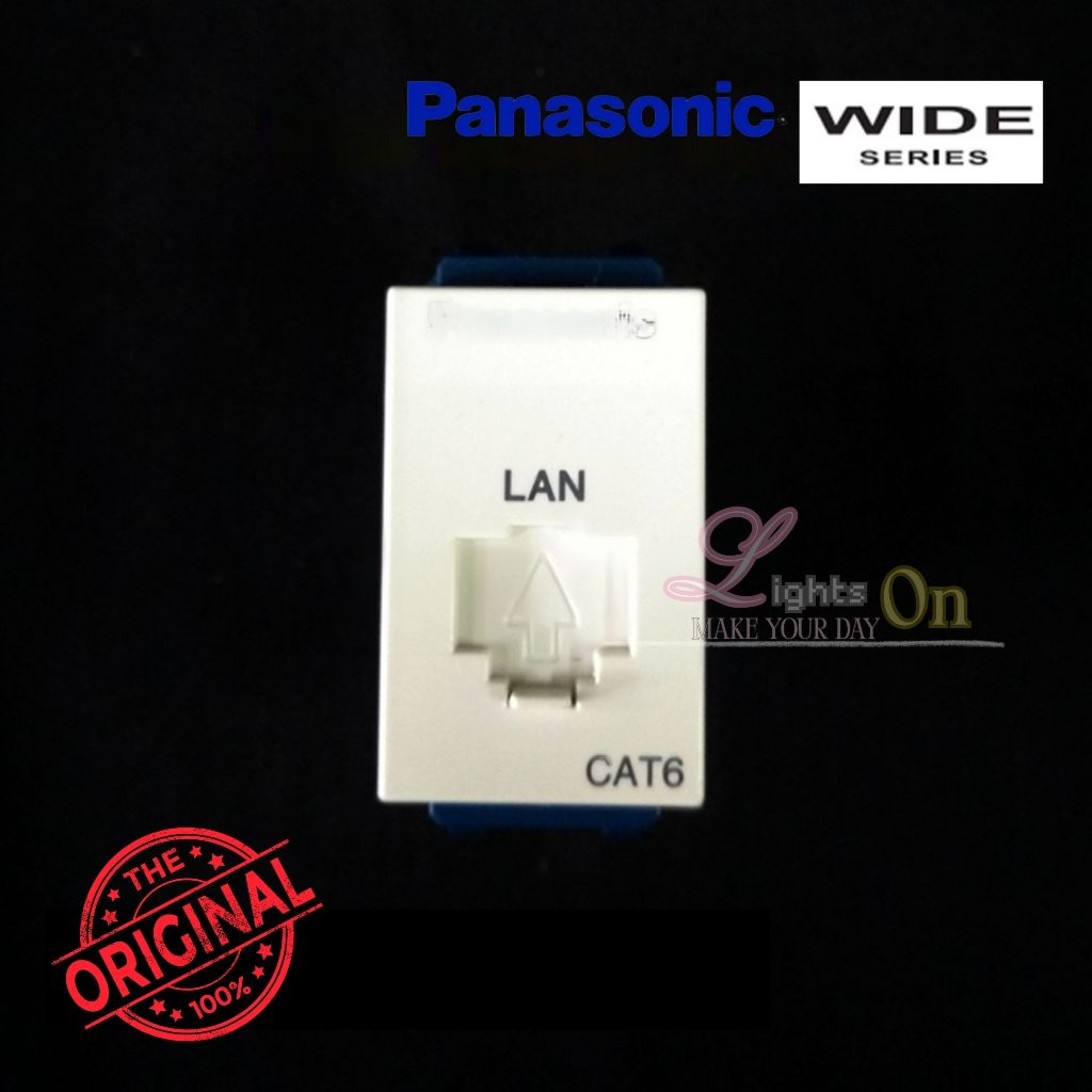 Jual Panasonic Wide Series – Modul LAN CAT6 WEJ24886 (Original ...