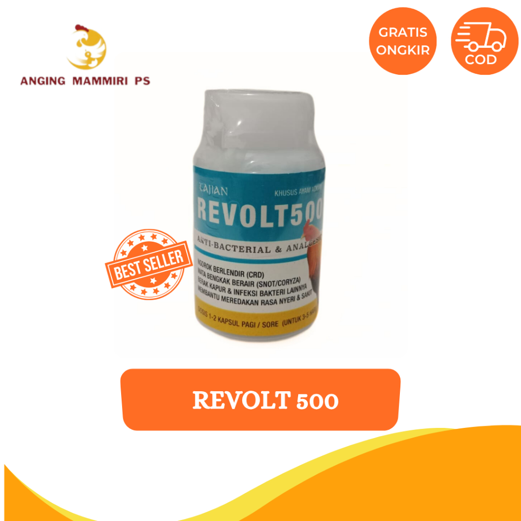 Jual REVOLT 500 (OBATAYAM SNOT, NGOROK , BERAK KAPUR) | Shopee Indonesia
