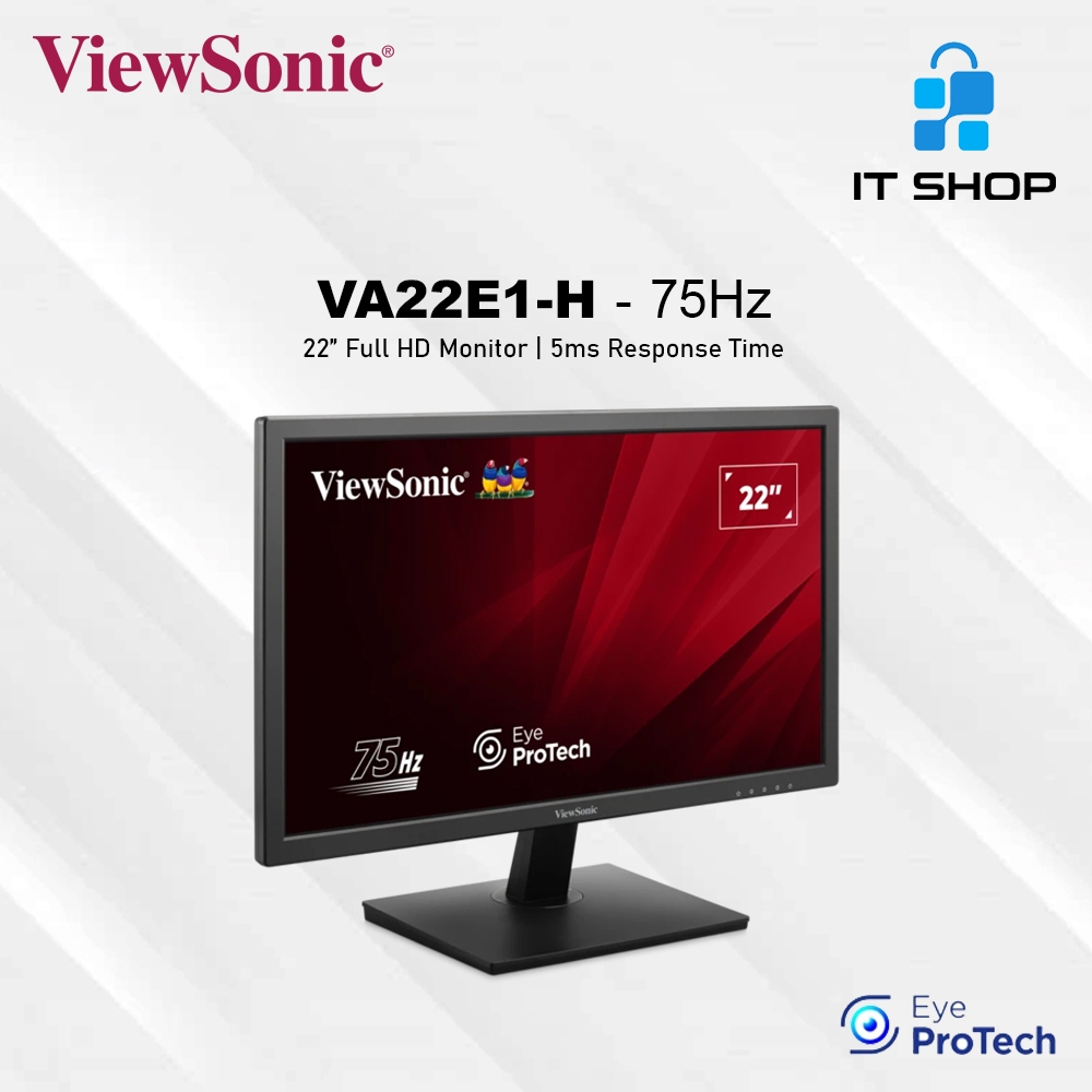 Jual Viewsonic 22 inch VA22E1-H Full HD Monitor - 75Hz | Shopee Indonesia