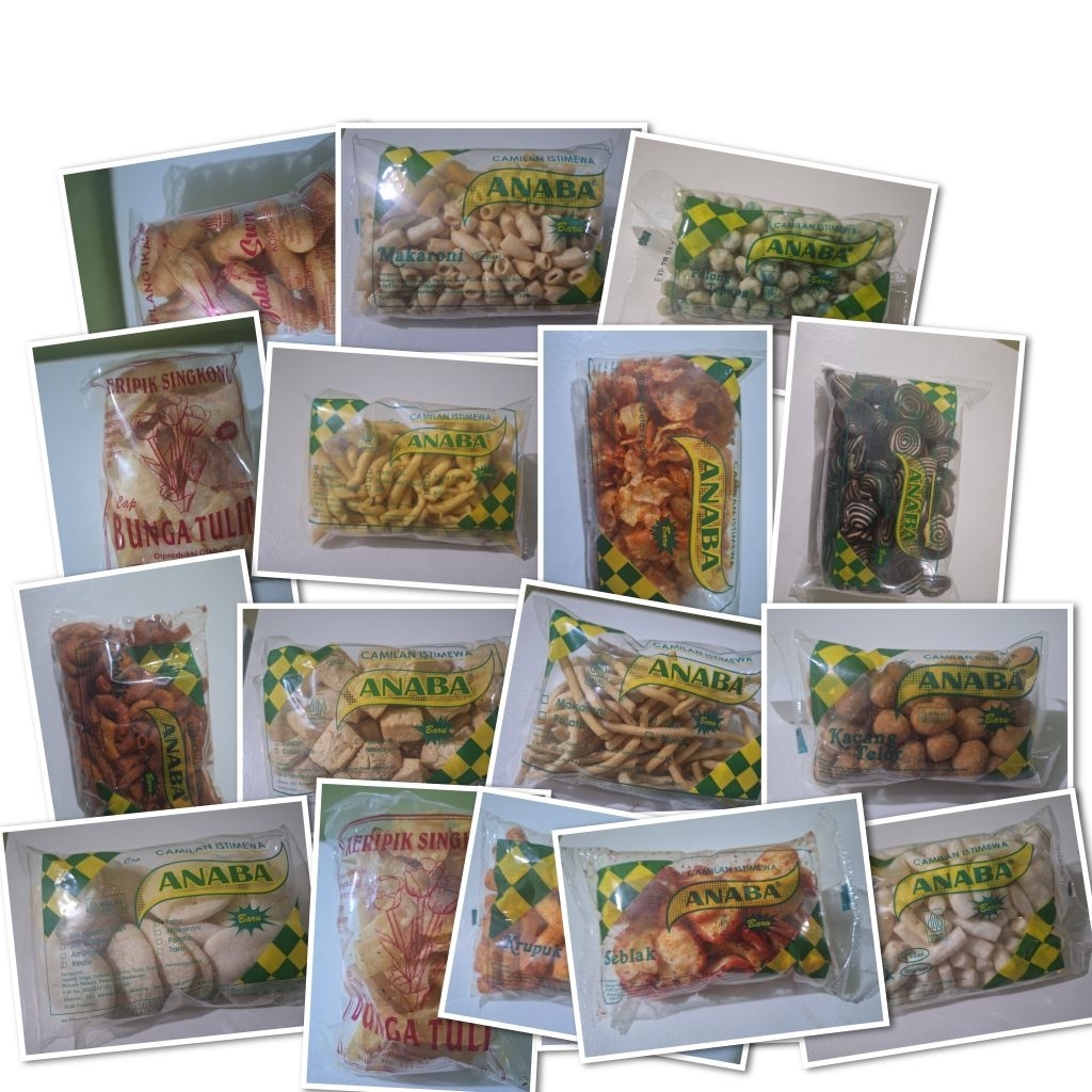 Jual Snack anaba, marning jagung anaba, kerupuk anaba, kacang telor ...