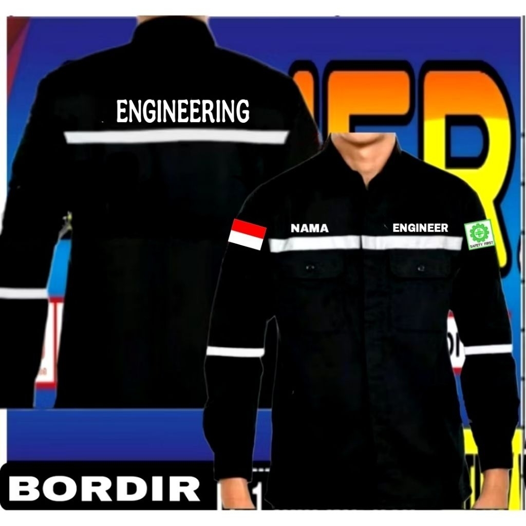 Jual wearpack engineering kemeja engineering baju engineering seragam ...
