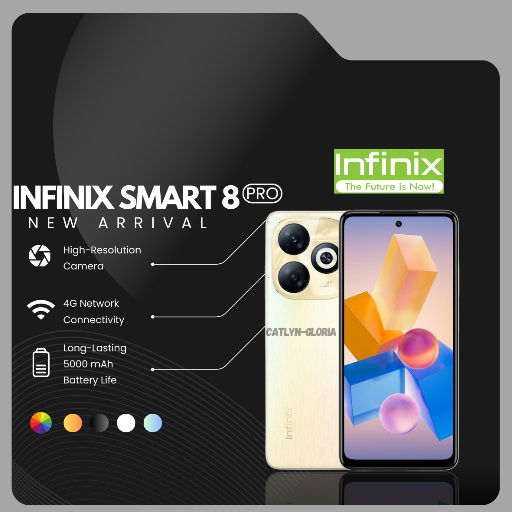 Jual infinix smart 8 Pro 8/128 + 4/256 GB,6.6 inches,Mediatek Helio G36 ...