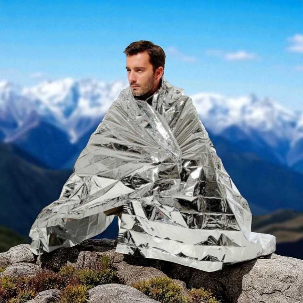 Jual TaffSPORT Selimut Darurat Emergency Blanket Thermal 130x210cm - SL03-001 | Shopee Indonesia