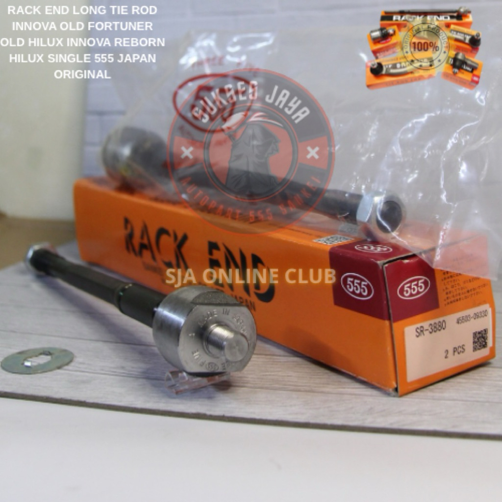 Jual RACK END LONG TIE ROD PANJANG INNOVA REBOUND MEREK 555 JAPAN ...