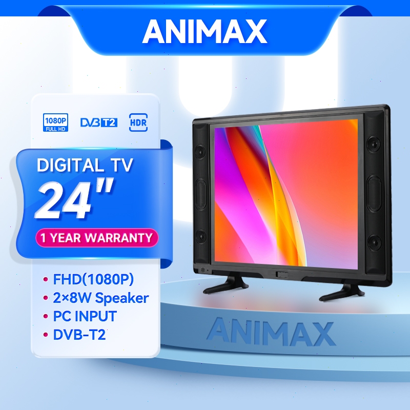 Jual Animax TV Digital 24 Inch 25 Inch TV LED DVB T2 Tahun Garansi ...