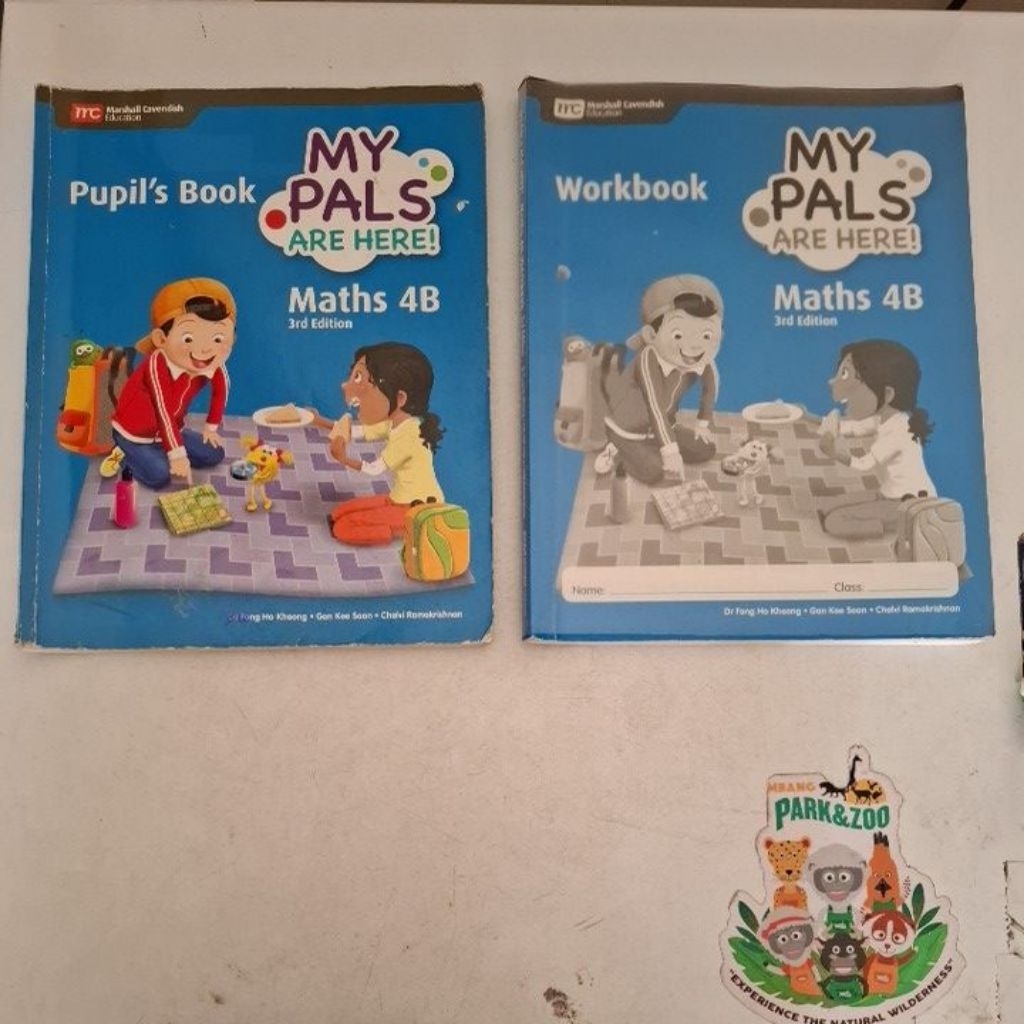 Jual MATH MY PALS 3RD EDITION - 4B (TEXTBOOK DAN WORKBOOK) | Shopee ...