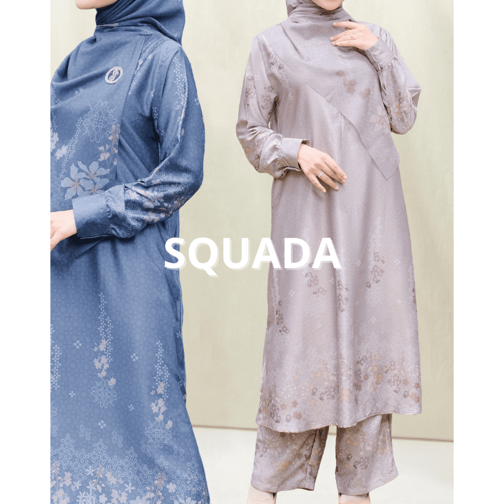 Jual SQUADA | RAUDHAH SERIES ONE SET TUNIC | Shopee Indonesia