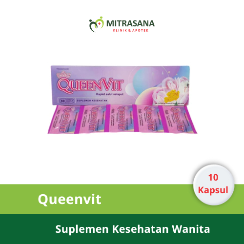 Jual Queenvit Strip 6 Kaplet - Suplemen Kesehatan Wanita | Shopee Indonesia