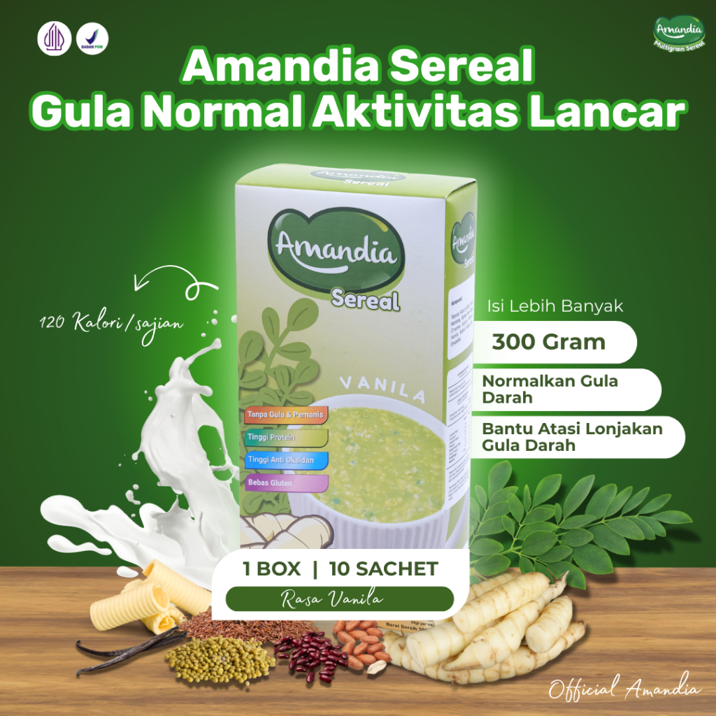 Jual Amandia Solusi Bantu Normalkan Kadar Gula Darah Gula Darah Normal ...