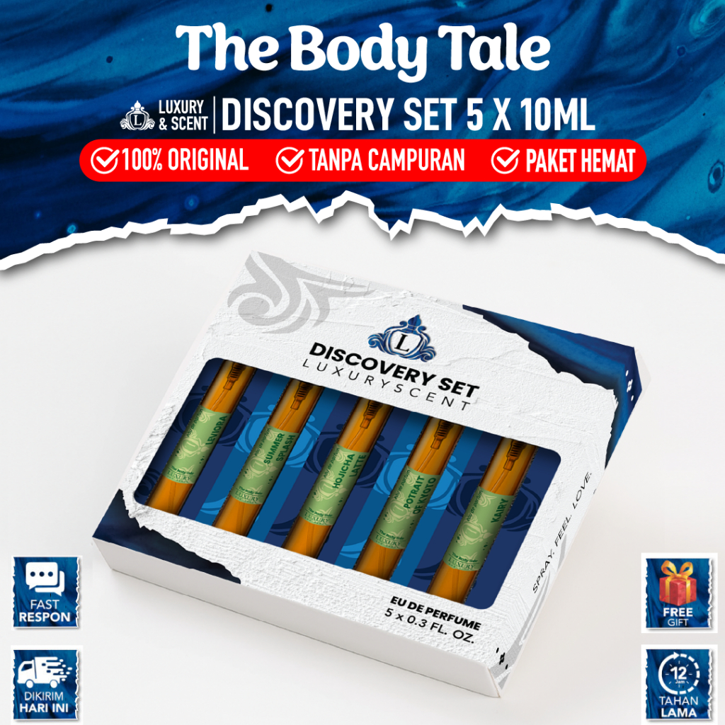 Jual THE BODY TALE DISCOVERY SET DECANT (PROMO BUNDLING) Parfum THE ...