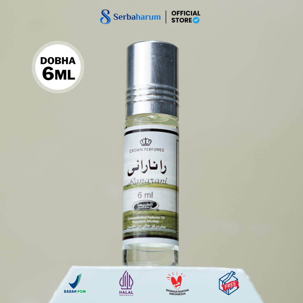 Jual Parfum DOBHA Aroma RANARANI 6ML Tahan Lama BPOM Original Non ...