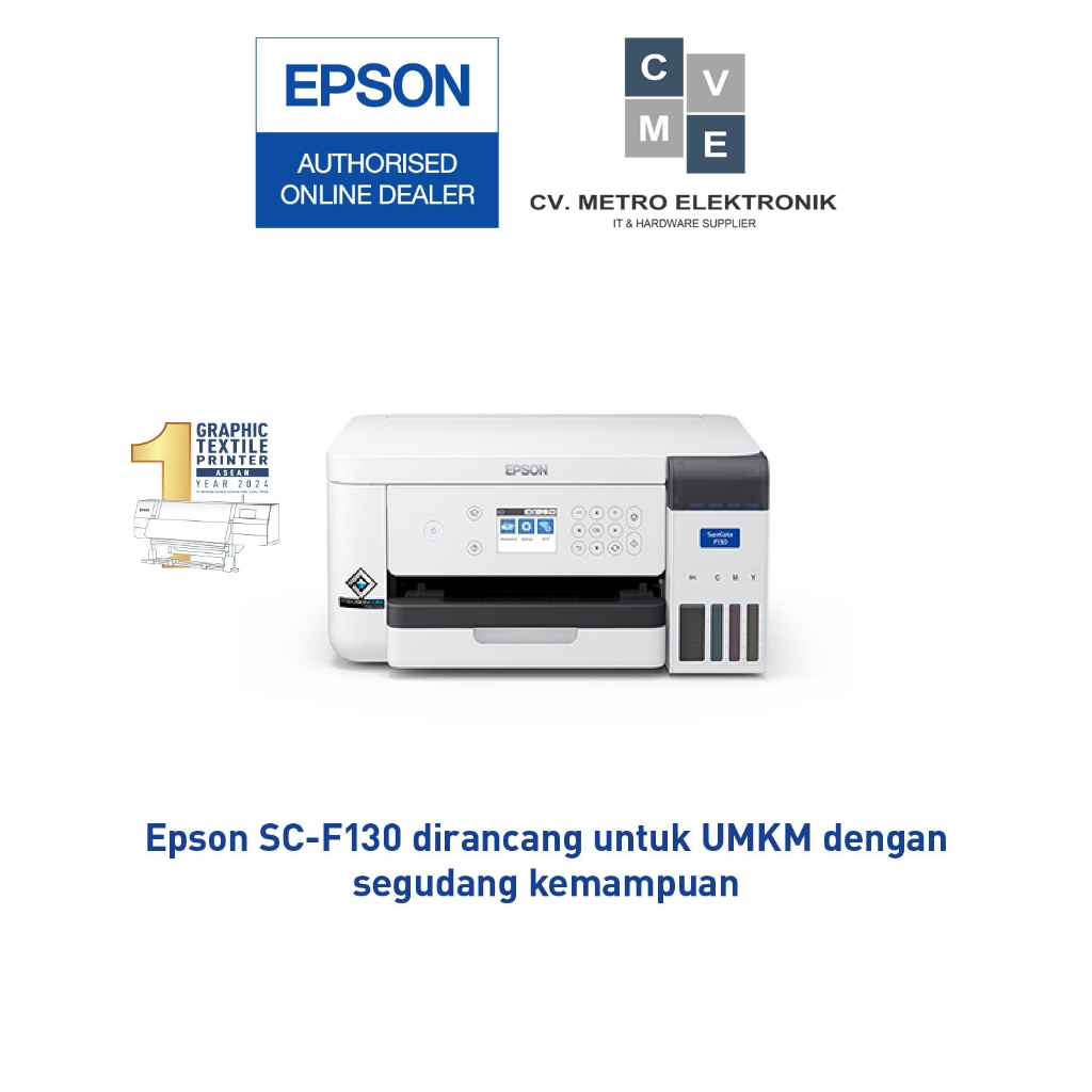 Jual Printer Surecolor SC-F130 EPSON Surecolor F130 Sublimation Printer ...